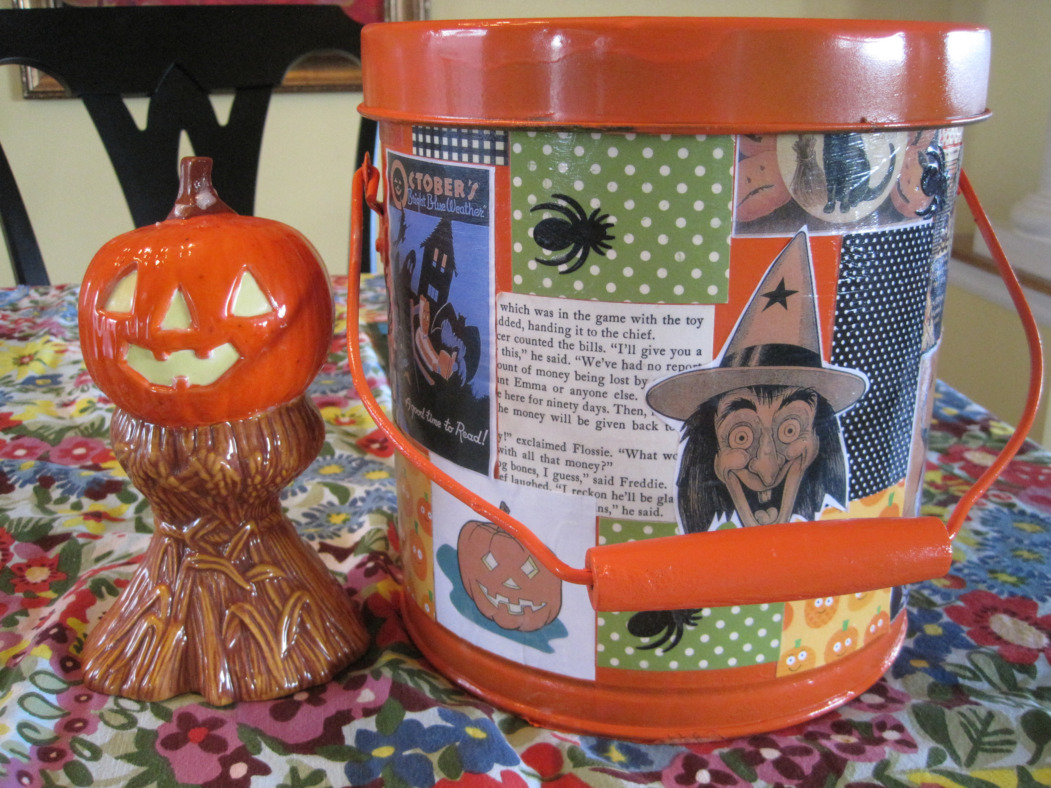 Orange Candy Bucket | Fun Family Crafts