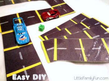 Car Race Game | Fun Family Crafts