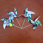Book Page Pinwheels | Fun Family Crafts