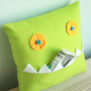 Monster Tooth Pillow | Fun Family Crafts