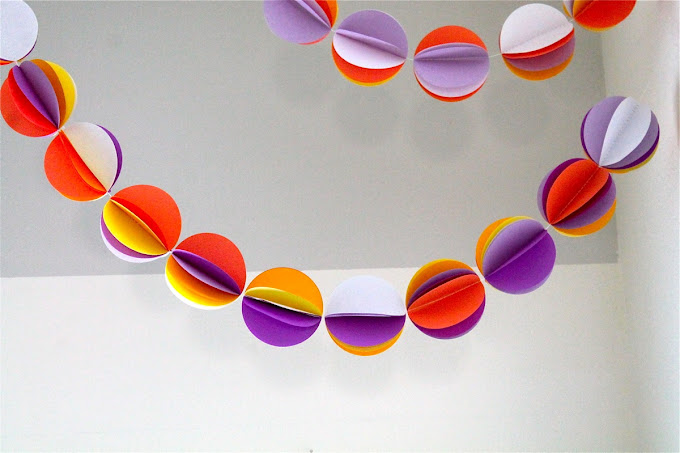 Paper Ball Chains | Fun Family Crafts