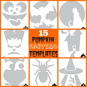 15 Pumpkin Carving Templates | Fun Family Crafts