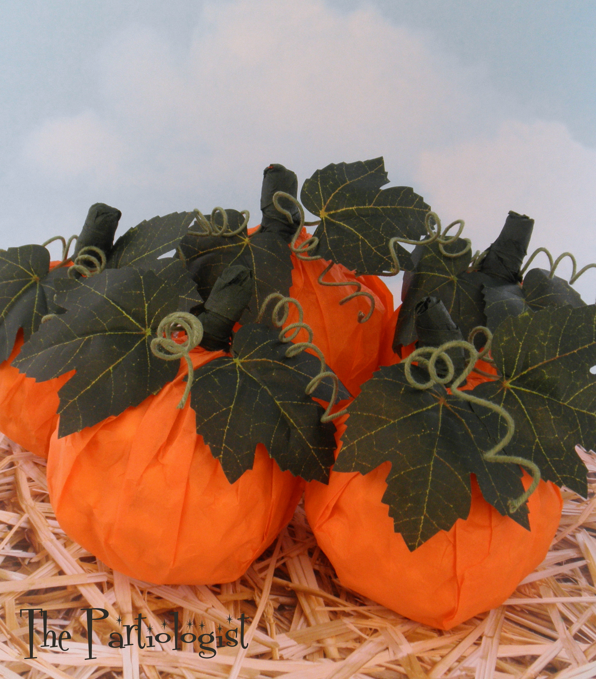 Popcorn Ball Pumpkins | Fun Family Crafts