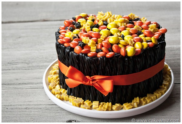Fall Twizzler Cake | Fun Family Crafts