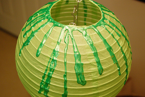 Slimy Green Lantern | Fun Family Crafts