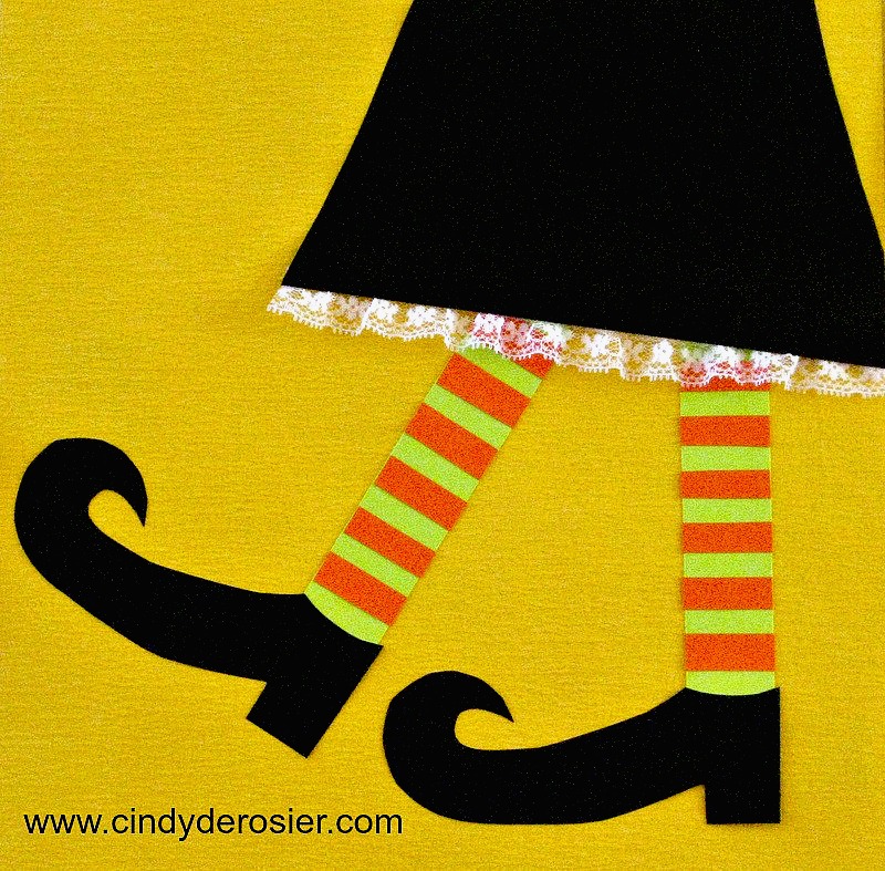 Paper Witch Legs | Fun Family Crafts