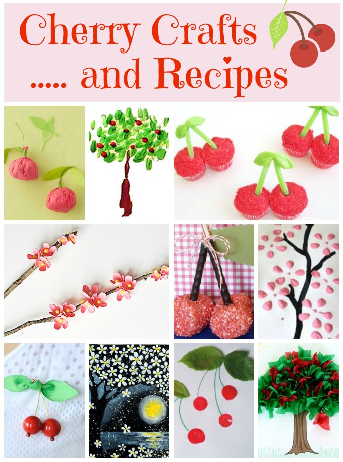 February is National Cherry Month! | Fun Family Crafts