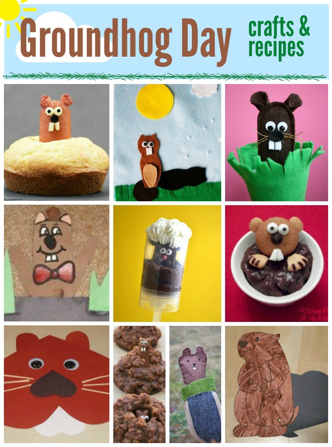 Groundhog Day Crafts and Recipes | Fun Family Crafts