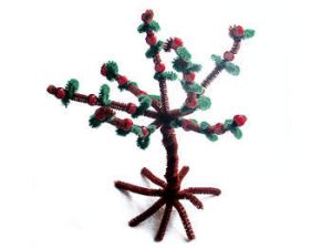 George Washington's Chenille Cherry Tree | Fun Family Crafts