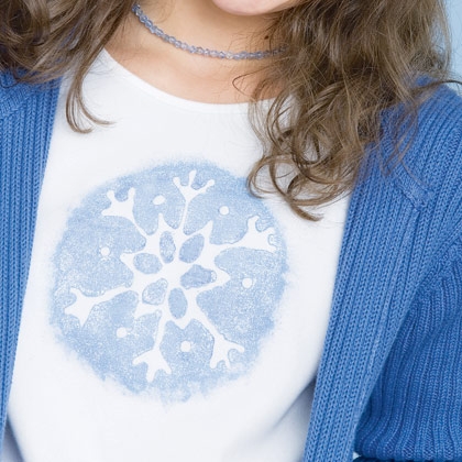 Snowflake T-shirt | Fun Family Crafts