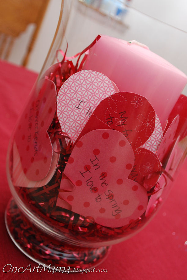 Heart Centerpiece | Fun Family Crafts