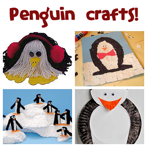Penguin Crafts and Recipes for Kids | Fun Family Crafts