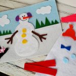 Snowman Felt Board | Fun Family Crafts