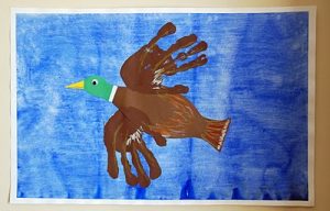 Handprint Duck | Fun Family Crafts