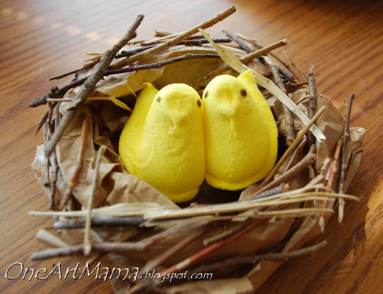 Paper Bag Nest | Fun Family Crafts
