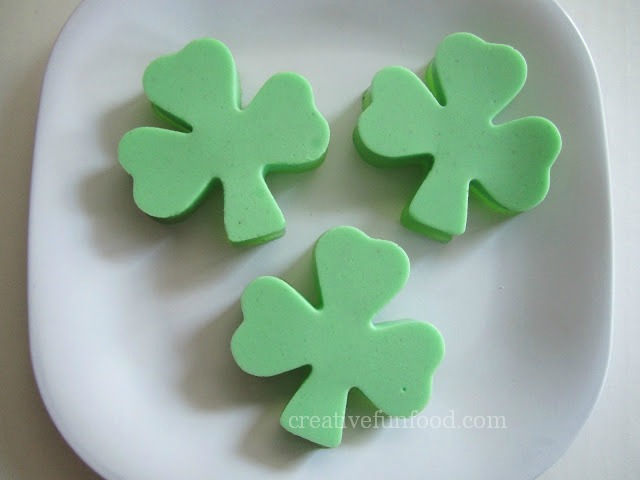 Shamrock Ice Cream Jello | Fun Family Crafts