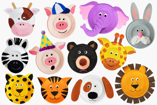 Paper Plate Animals | Fun Family Crafts