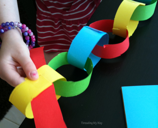Paper Chains | Fun Family Crafts