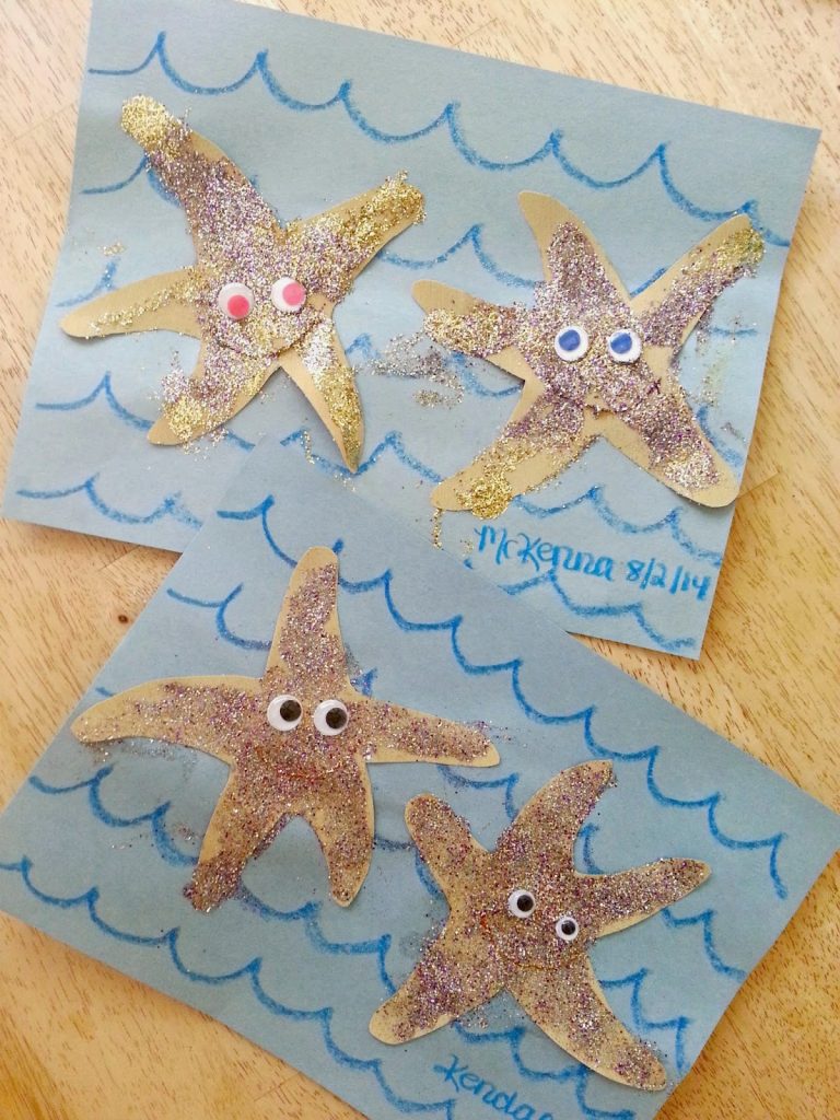 Sandpaper Starfish | Fun Family Crafts