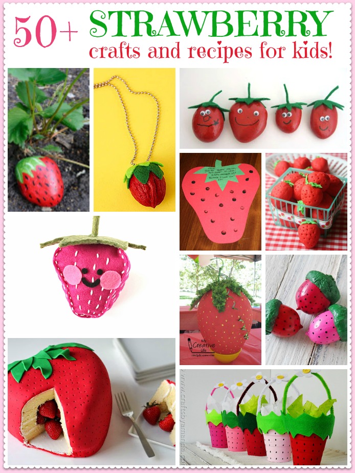 Strawberry Crafts and Recipes | Fun Family Crafts