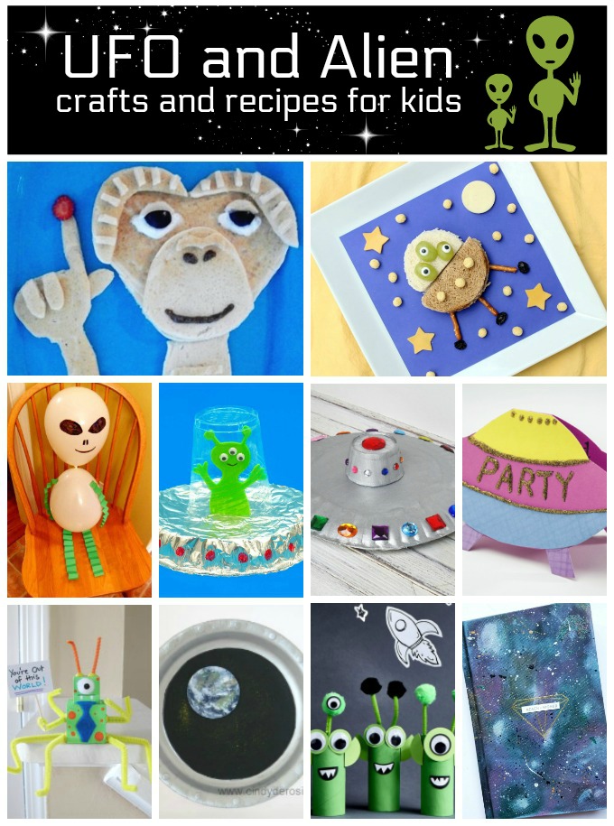UFO and Alien Crafts and Recipes | Fun Family Crafts
