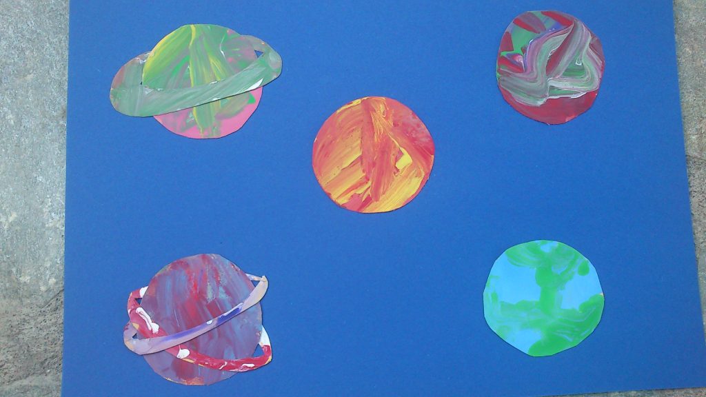 Painted Planets | Fun Family Crafts