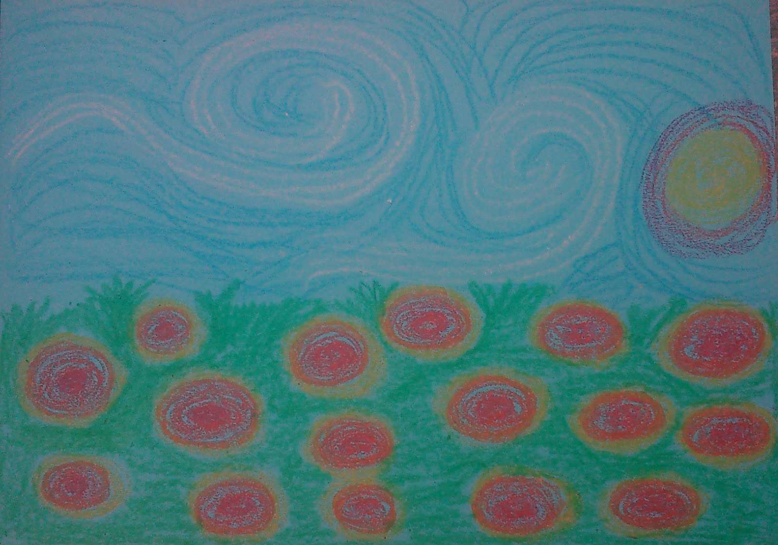 Van Gogh Sunflower Art | Fun Family Crafts