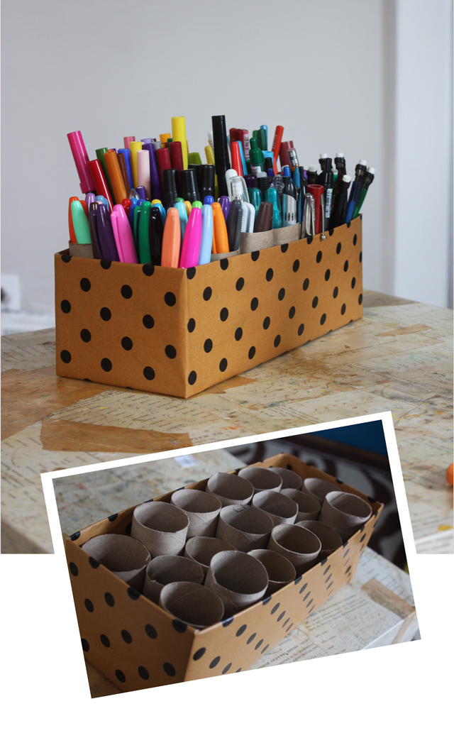 Marker Caddy | Fun Family Crafts