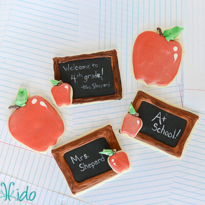 Back to School Cookies | Fun Family Crafts