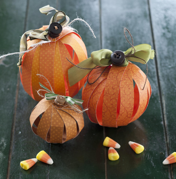 Paper Pumpkins | Fun Family Crafts