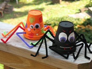 Paper Cup Spider | Fun Family Crafts