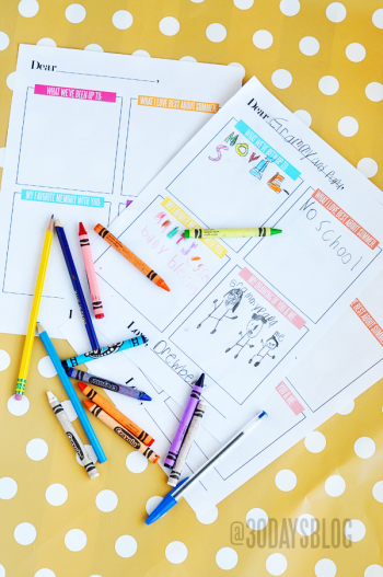 Printable Summer Letters | Fun Family Crafts