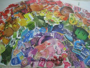 Rainbow Magazine Collage | Fun Family Crafts