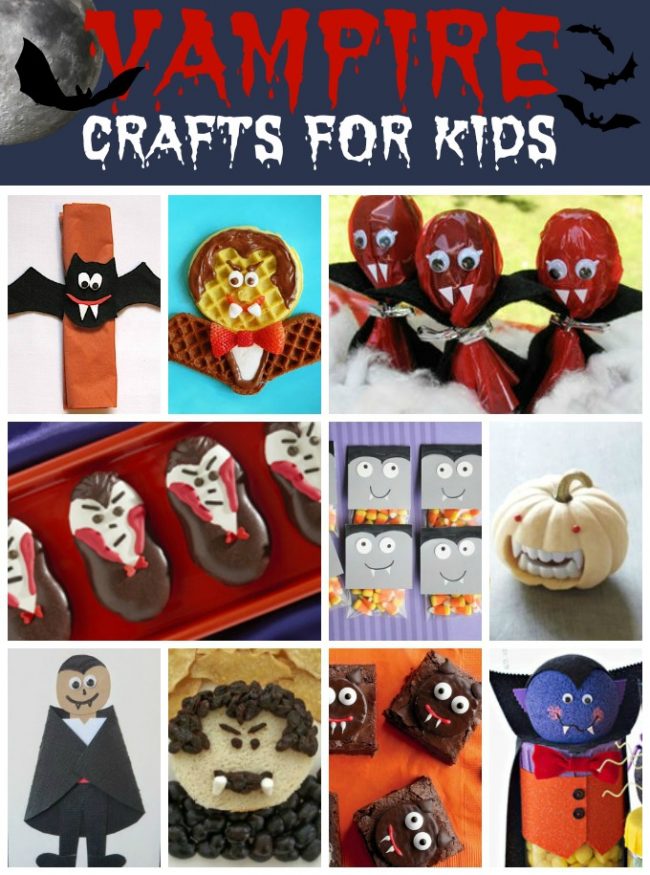 Vampire Crafts and Recipes | Fun Family Crafts