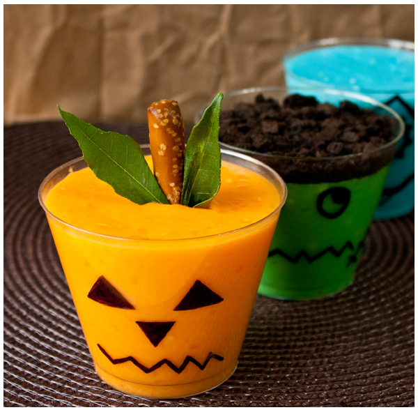 Spooky Pudding Cups | Fun Family Crafts