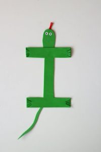 Craft Foam Iguana | Fun Family Crafts