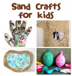Sand Crafts and Activities | Fun Family Crafts