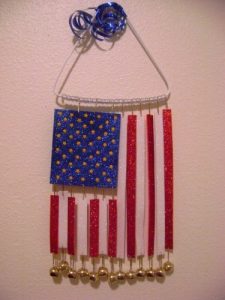 Flag Wind Chime | Fun Family Crafts