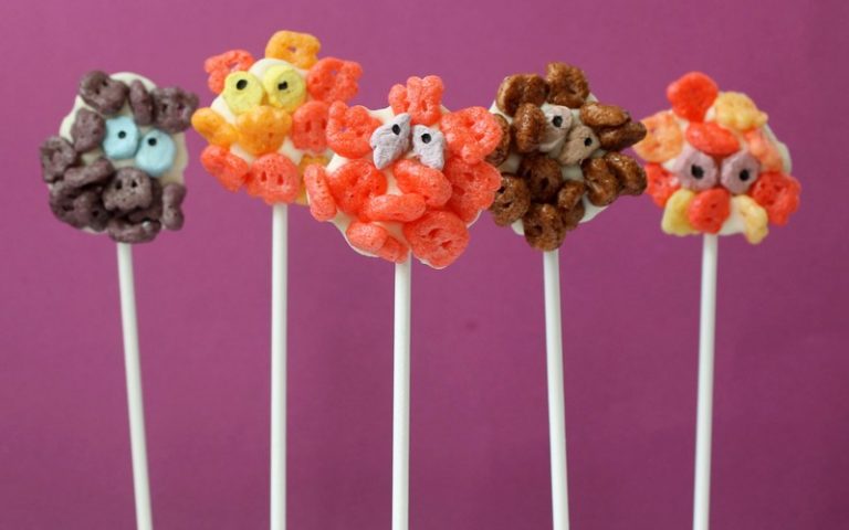 Monster Cereal Pops | Fun Family Crafts