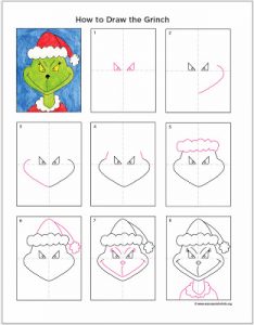 How to Draw the Grinch | Fun Family Crafts