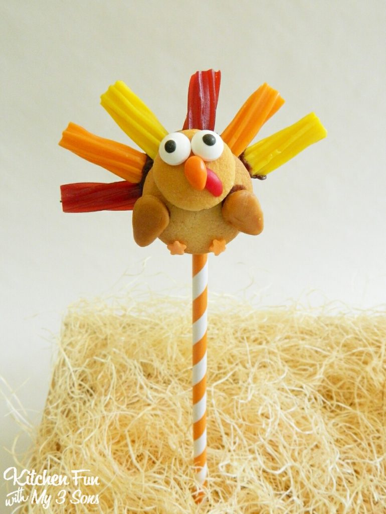 Turkey Twizzlers Cookie Pops | Fun Family Crafts
