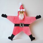 Santa Star Christmas Ornament | Fun Family Crafts