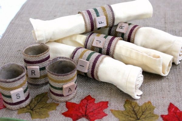 Personalized Napkin Rings | Fun Family Crafts
