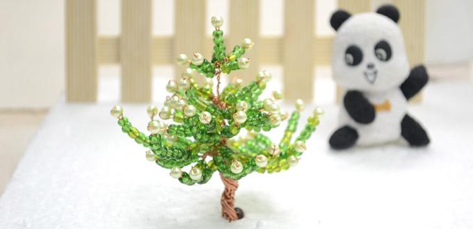 3D Glass Bead Christmas Tree | Fun Family Crafts