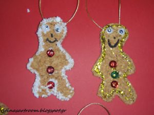 Cork Gingerbread Man Ornaments | Fun Family Crafts