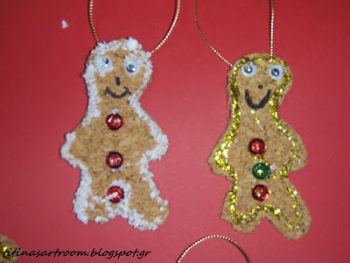 Cork Gingerbread Man Ornaments | Fun Family Crafts