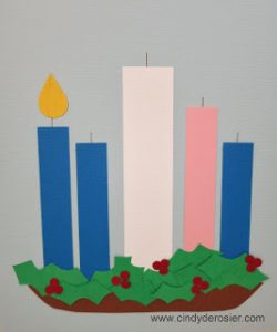 Paper Advent Wreath | Fun Family Crafts