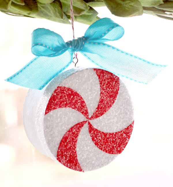 Peppermint Ornament | Fun Family Crafts