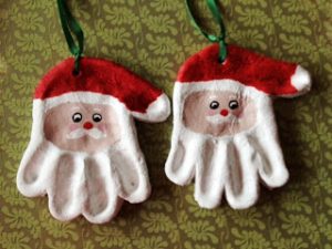 Salt Dough Santa Ornaments | Fun Family Crafts
