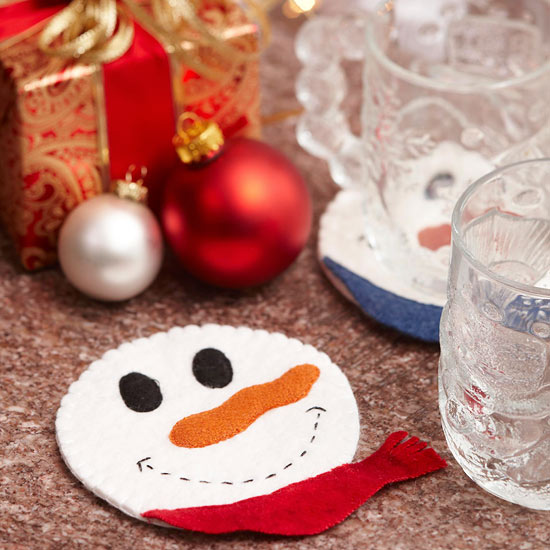 Snowman Coaster | Fun Family Crafts
